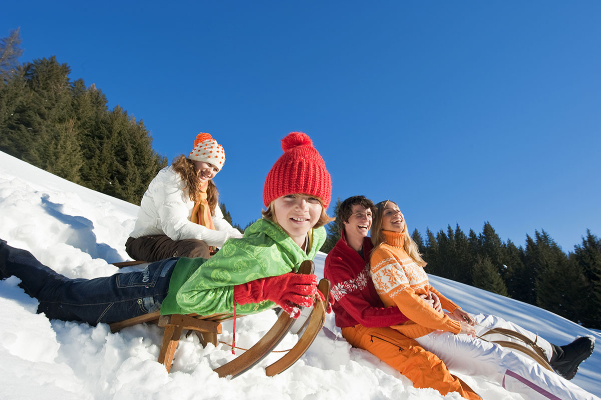 Rodelen in Salzburger Sportwelt