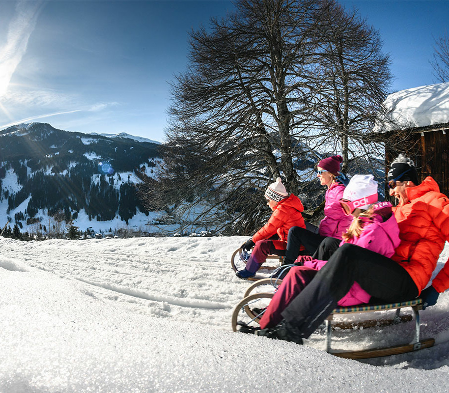 Rodelen in Salzburger Sportwelt